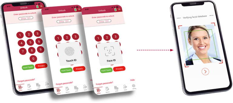 iF+ Series Bi-System Touchless Smart Lock - Klacci