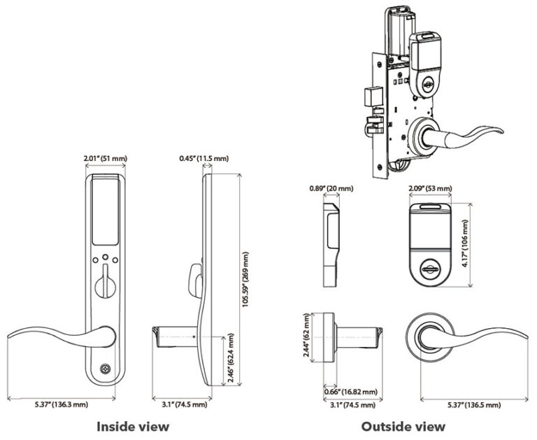 iF+94 Mortise Lock - Klacci